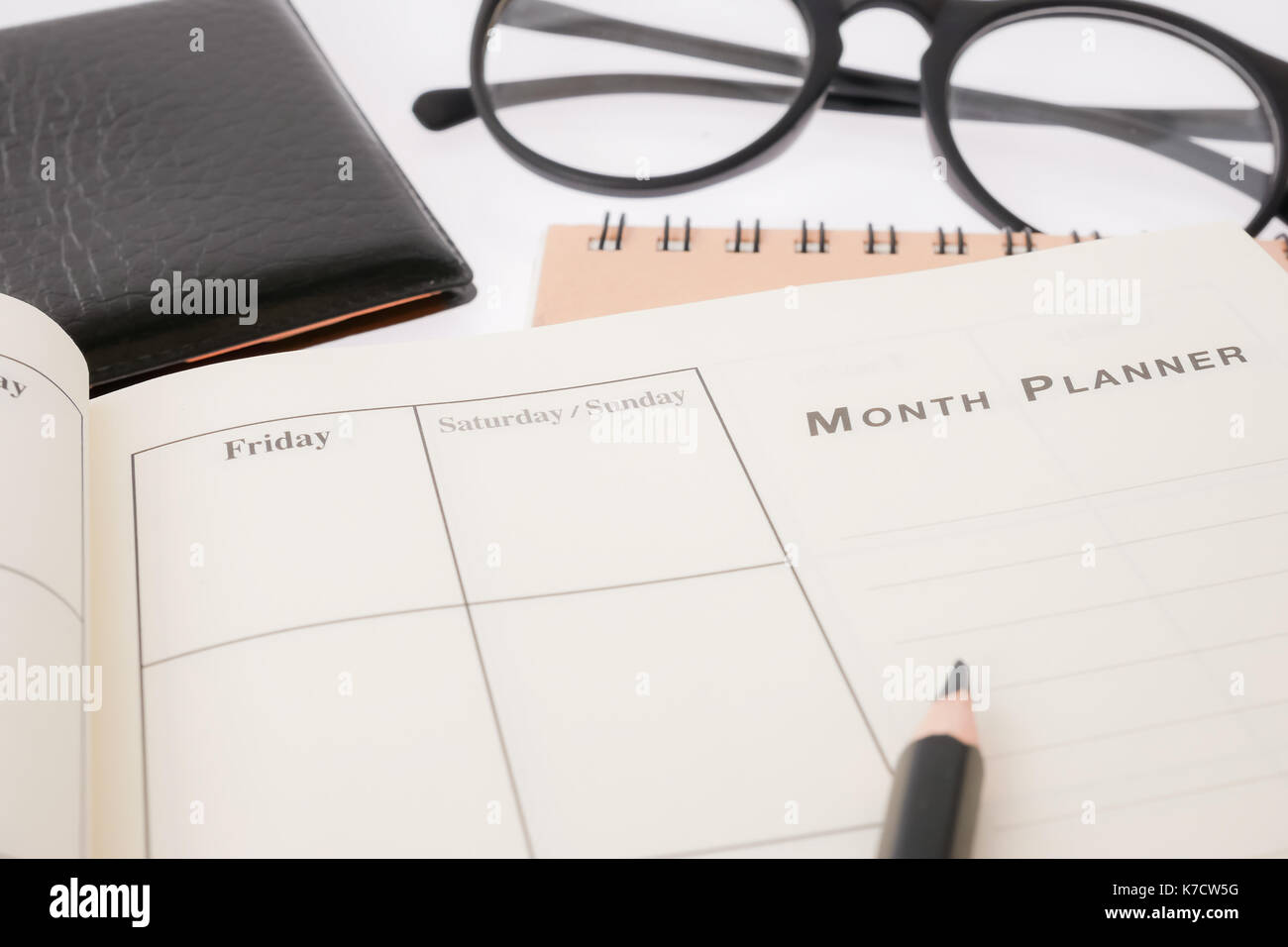 Work planner hi-res stock photography and images - Alamy