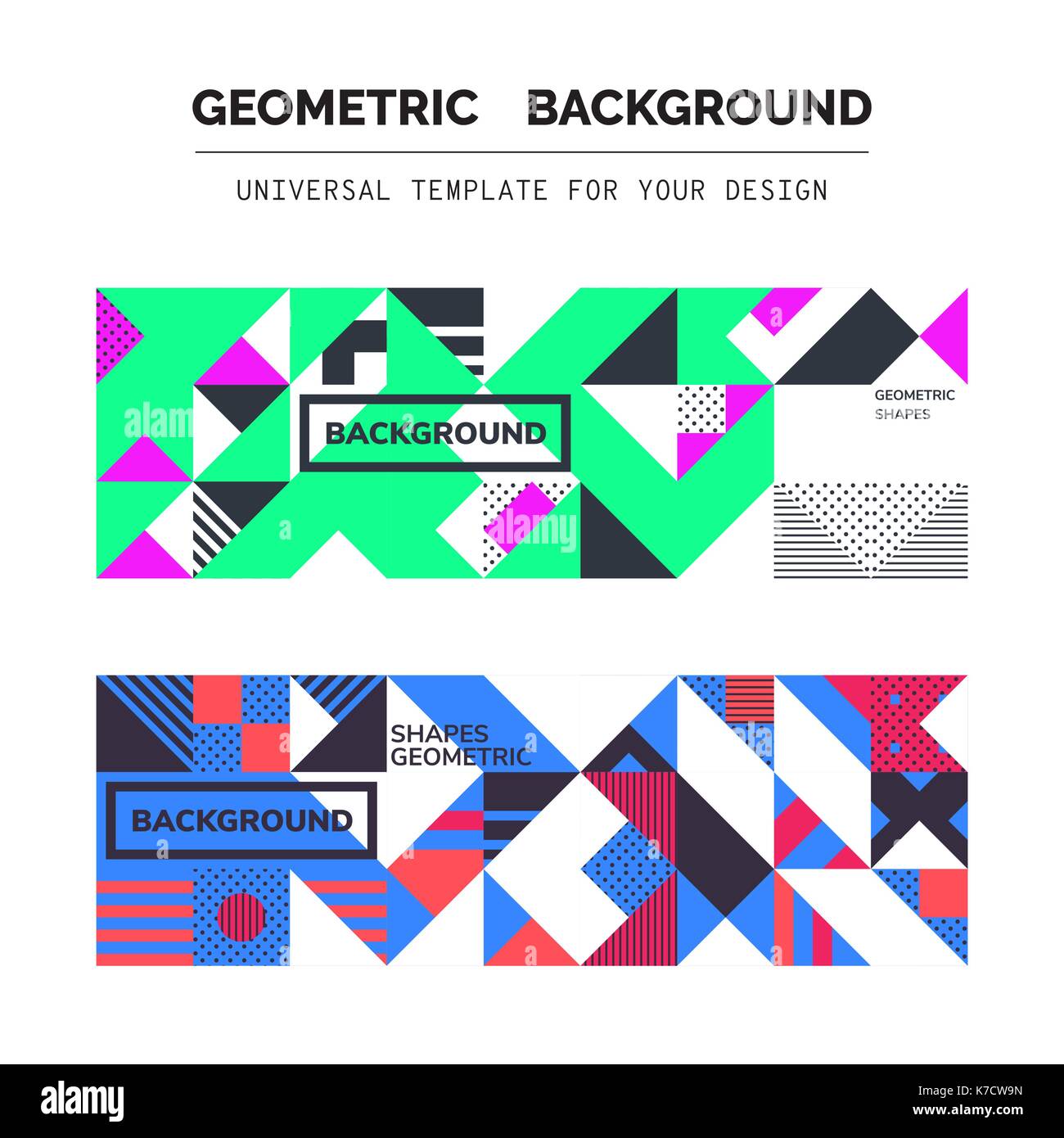 Abstract Geometric Backgrounds Stock Vector Image & Art - Alamy