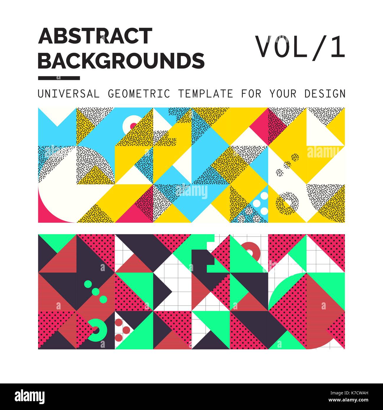 Abstract Geometric Backgrounds Stock Vector Image & Art - Alamy