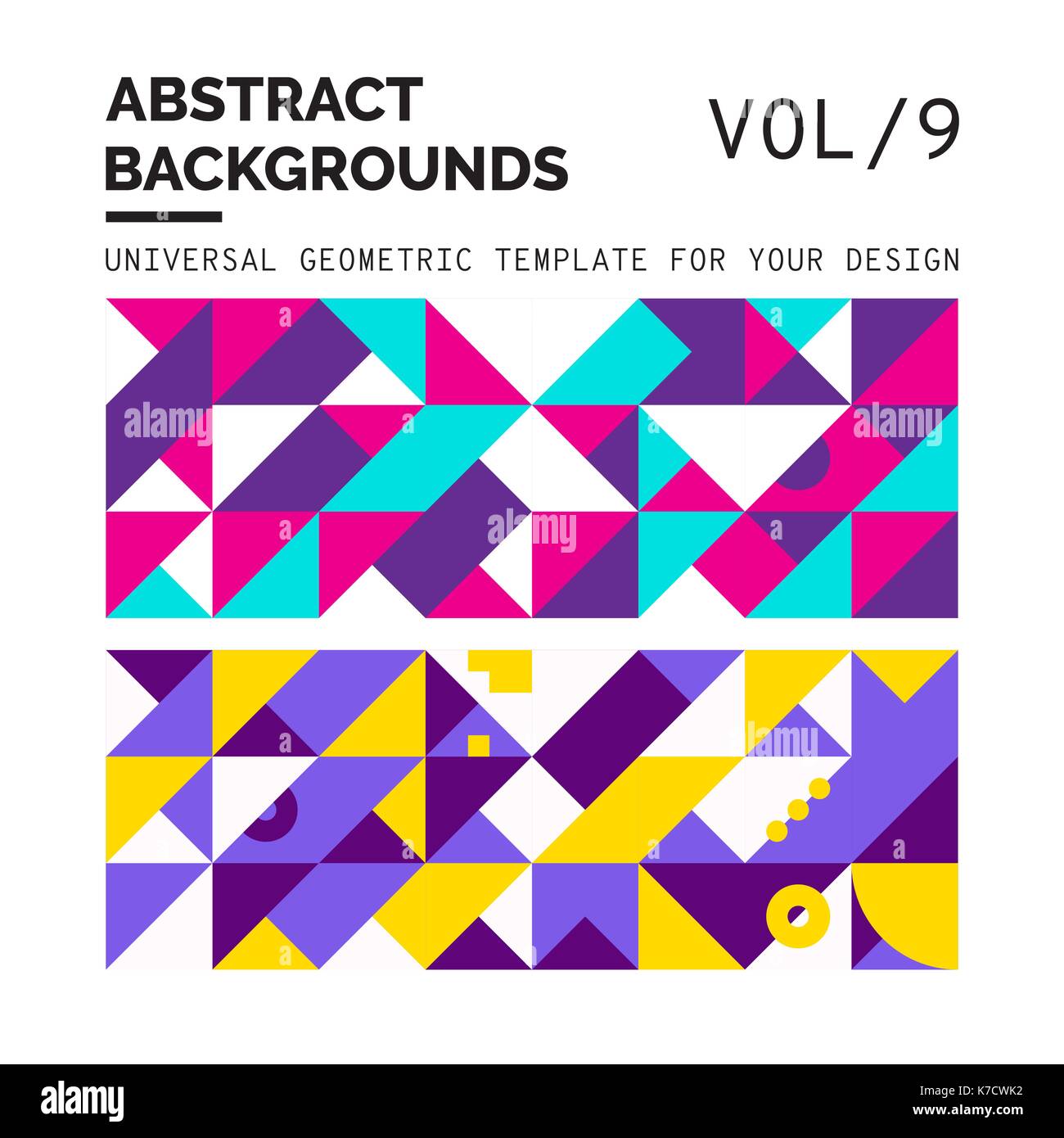 Abstract Geometric Backgrounds Stock Vector Image & Art - Alamy