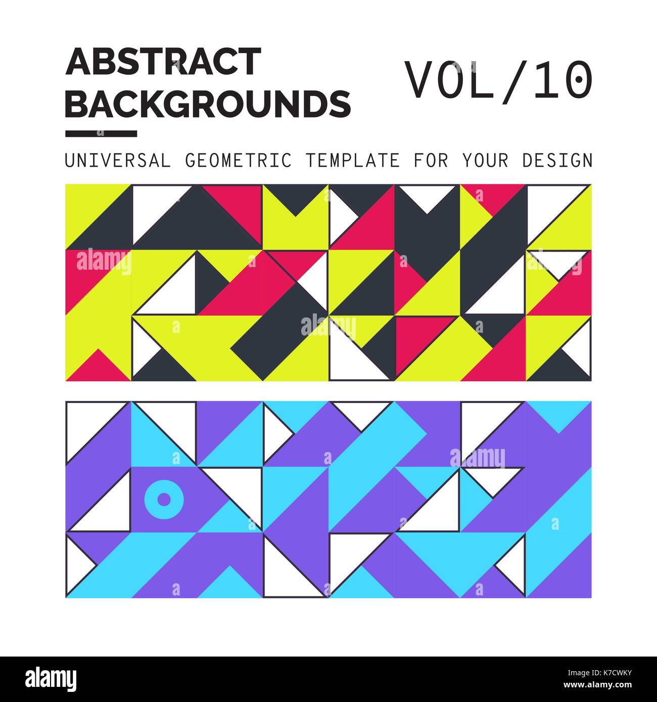 Abstract Geometric Backgrounds Stock Vector Image & Art - Alamy