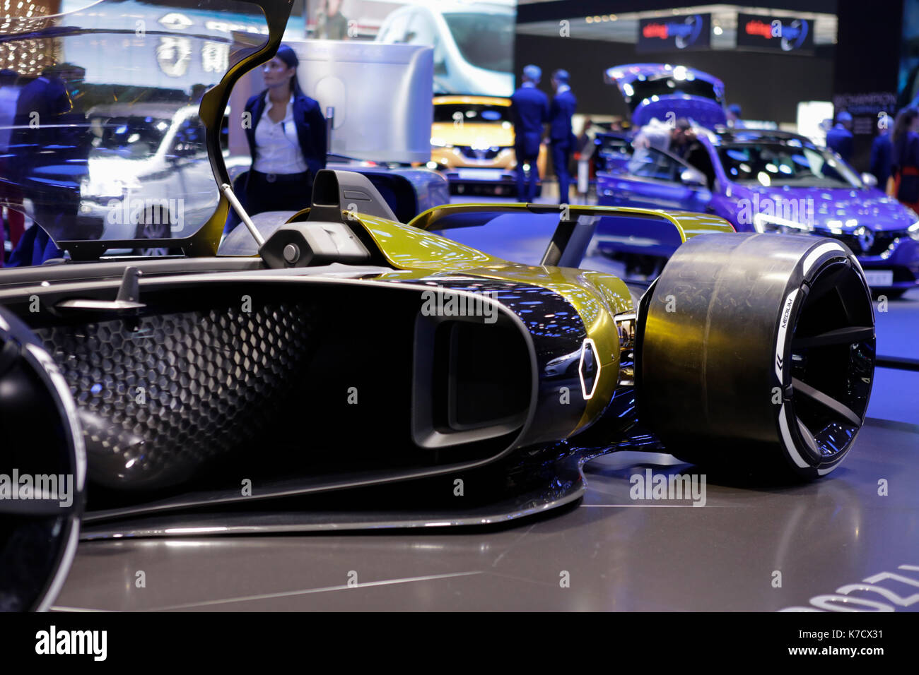 The French car manufacturer Renault presents the Renault R.S. 2027 ...