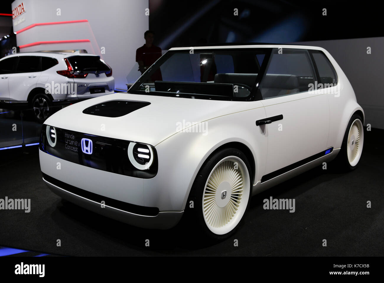 The Japanese car manufacturer Honda presents the Honda Urban EV Concept ...