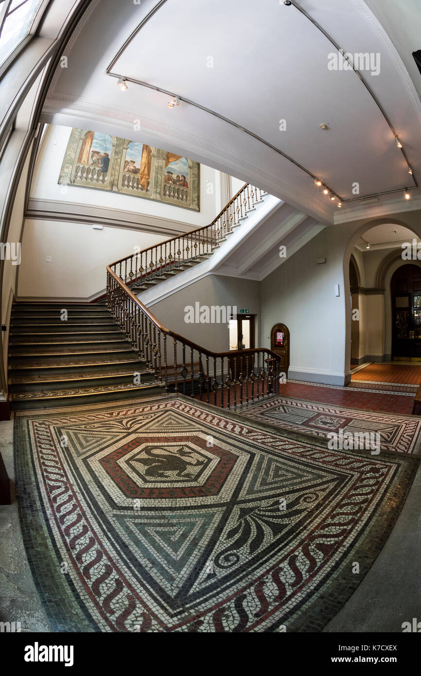Staircase at the V&A, London Stock Photo - Alamy