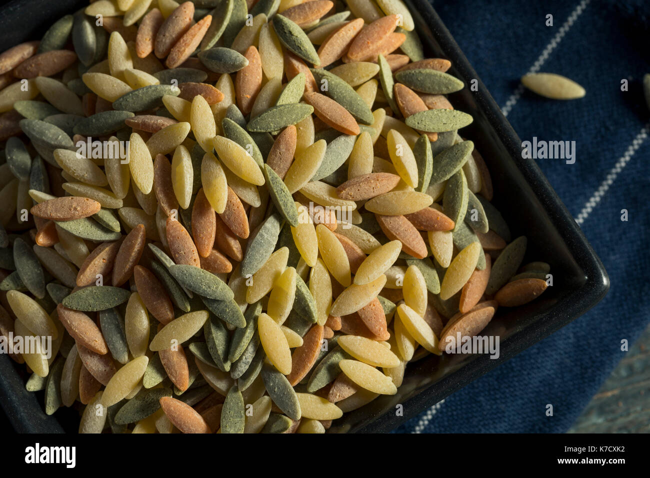 Tri color orzo hi-res stock photography and images - Alamy
