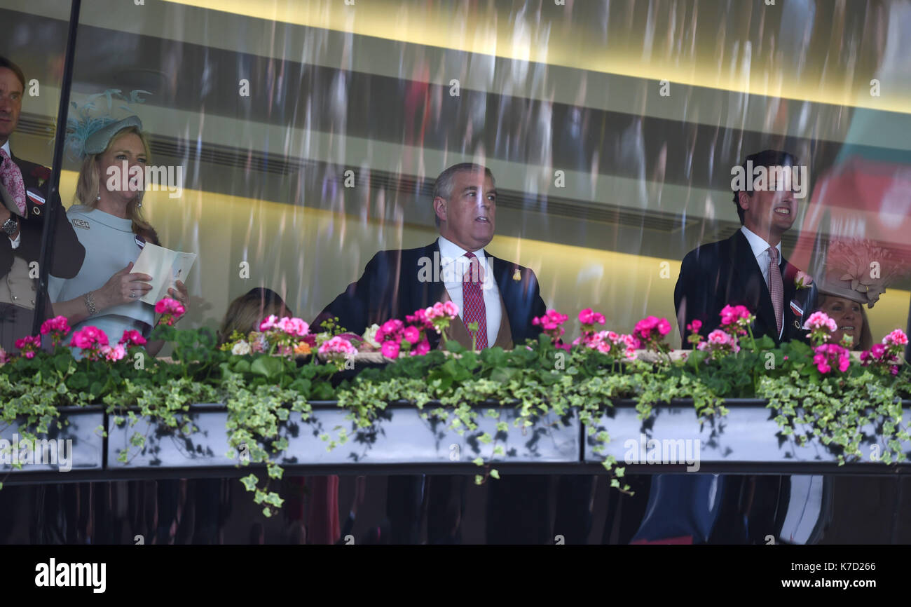 Prince andrew royal ascot hi-res stock photography and images - Alamy