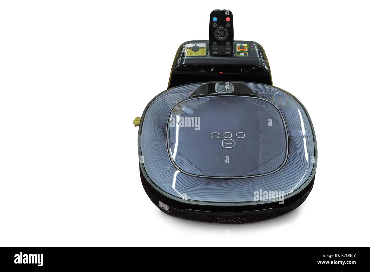 Automated robot vacuum cleaner round shape, can make cleaning in hard ...