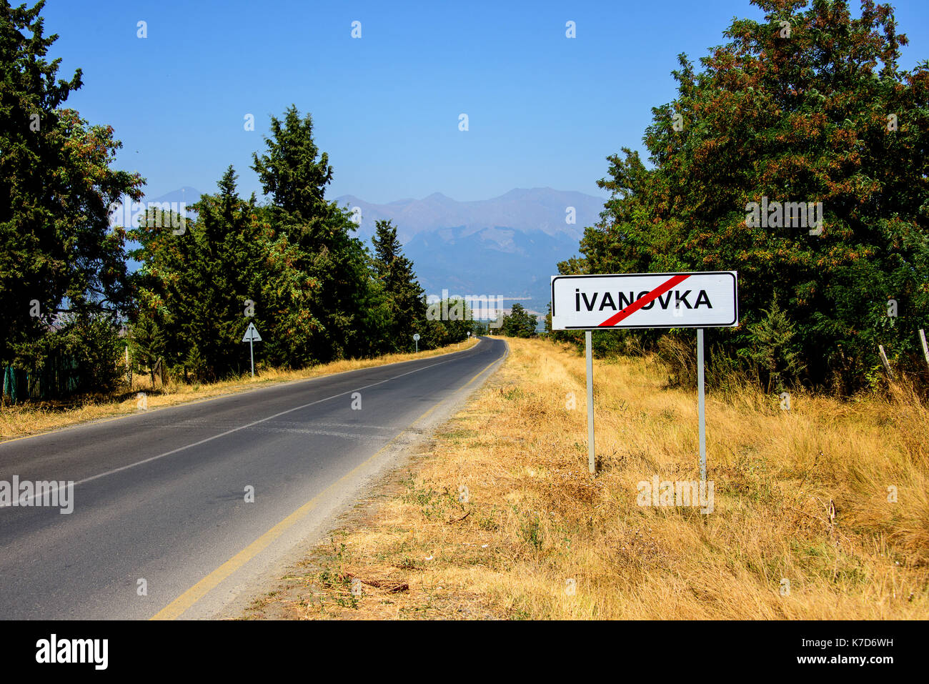 The view of Ivanovka village, Azerbaijan Stock Photo - Alamy
