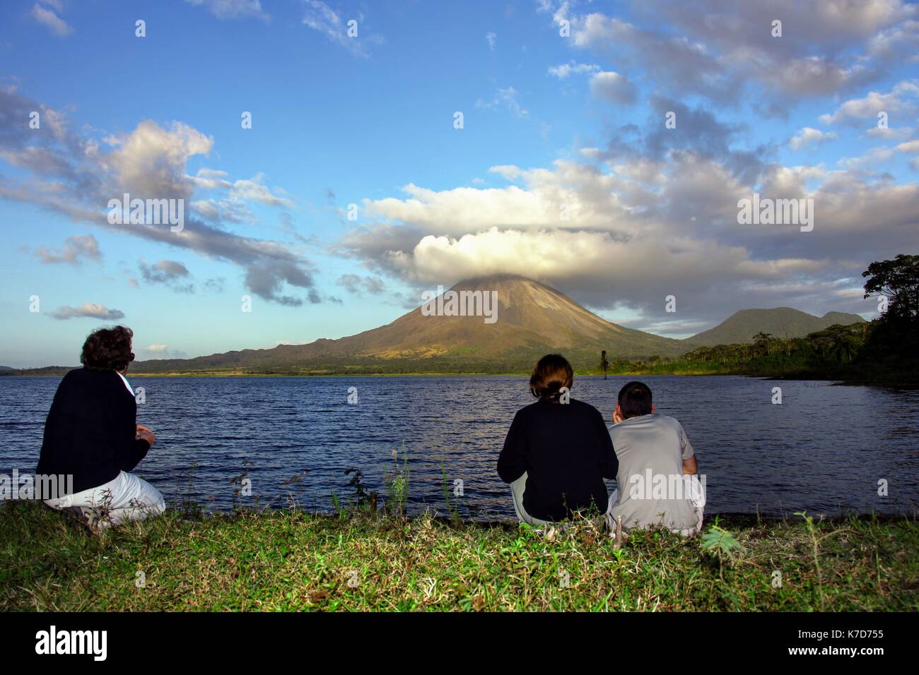 Arenal active volcano national park Costa Rica Stock Photo - Alamy