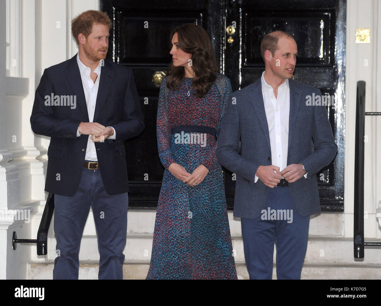 Barack obama prince william and kate middleton hi-res stock photography ...