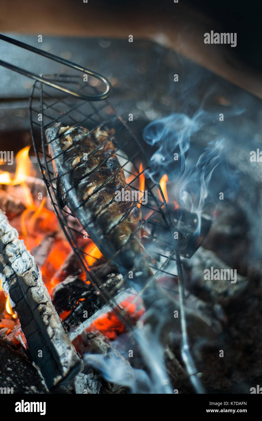 Barbeque fish hi-res stock photography and images - Alamy