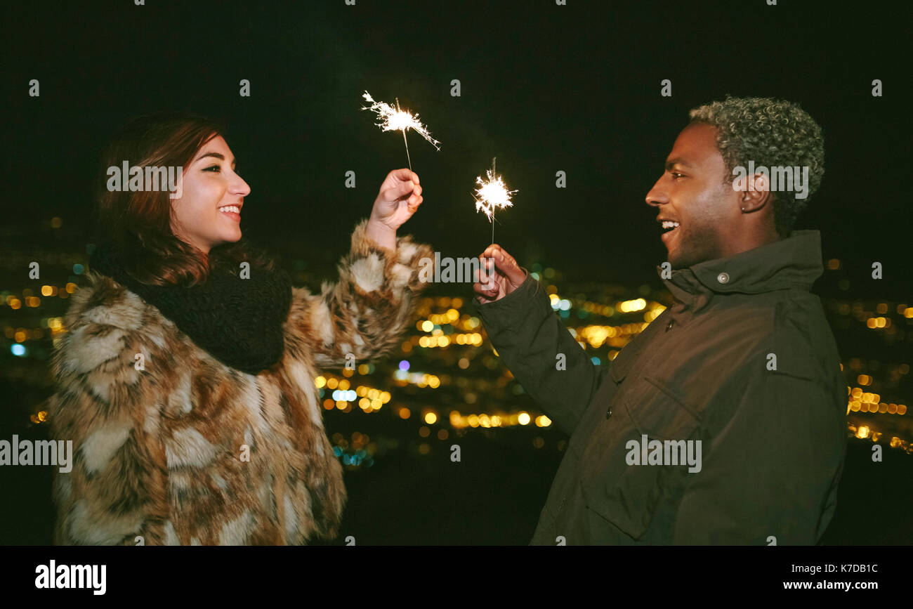 Woman face night side hi-res stock photography and images - Alamy