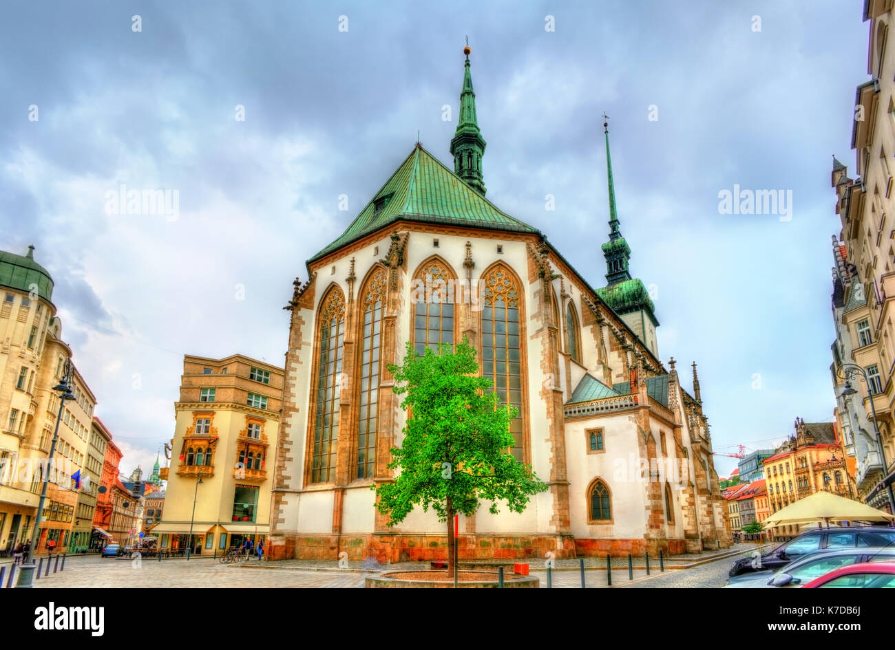 James church in the old town of Brno, Czech Republic Stock Photo - Alamy
