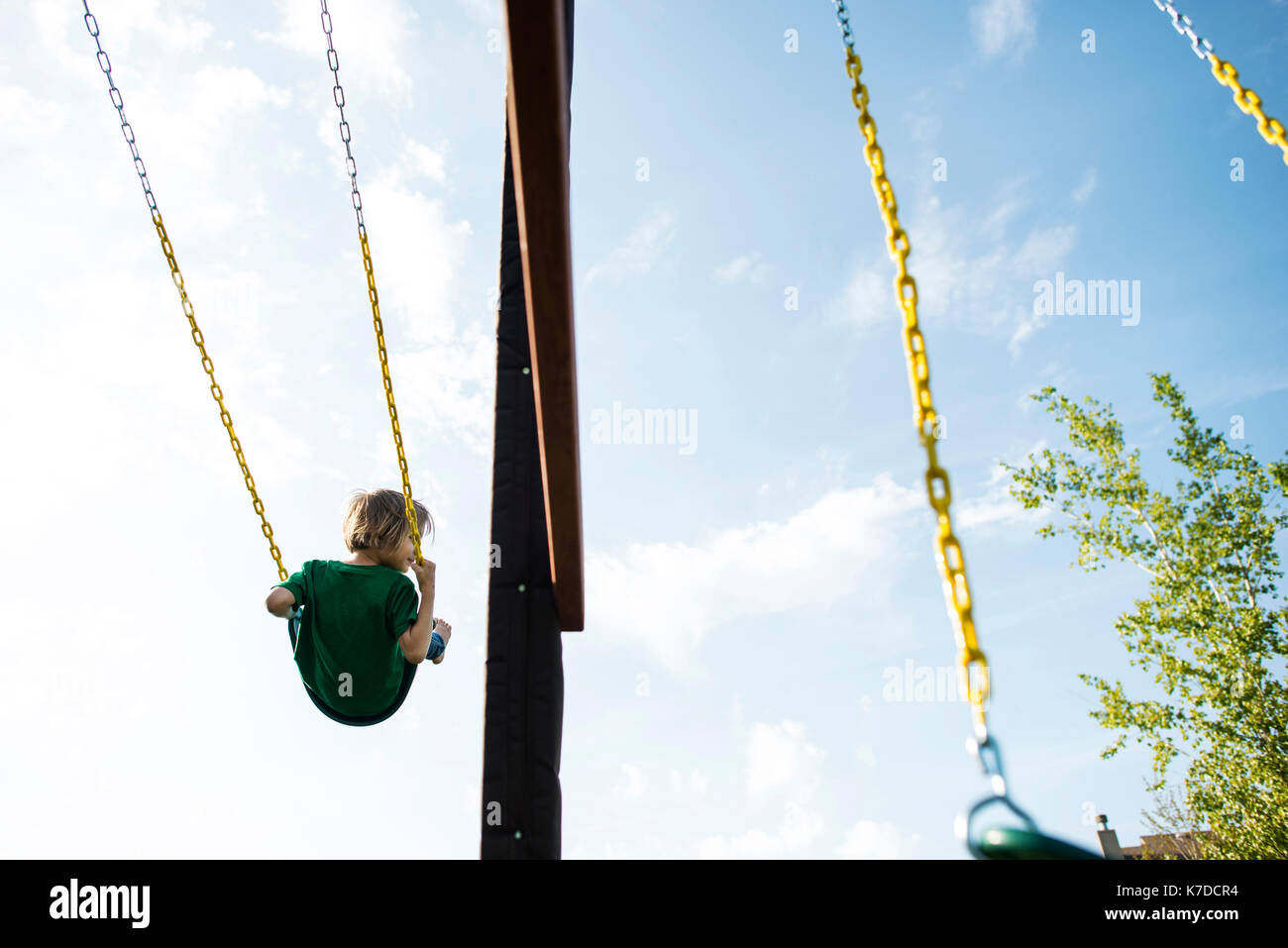 Sky swing hi-res stock photography and images - Alamy