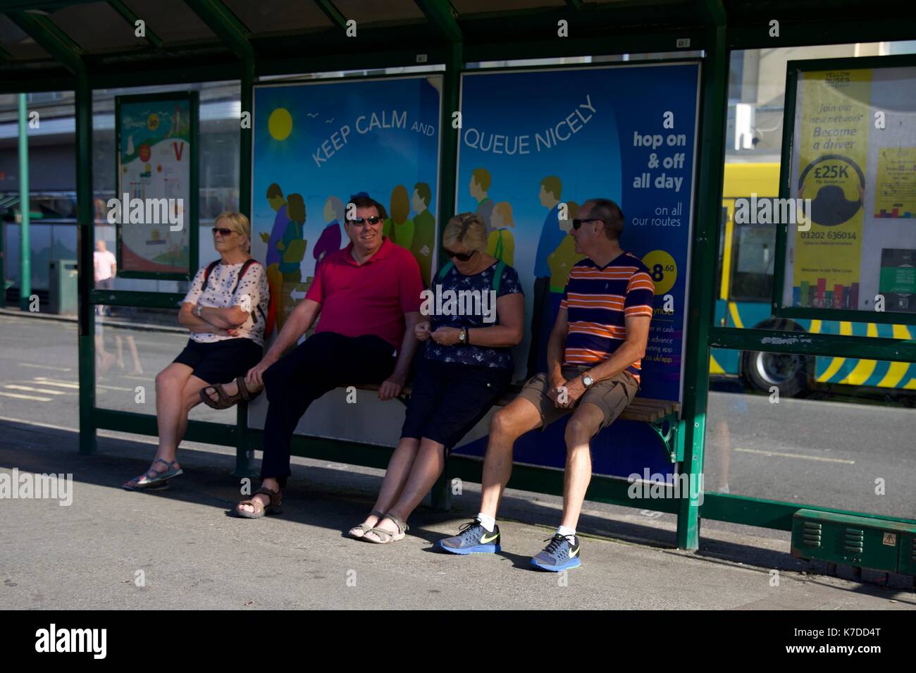 Bus shelter poster uk hi-res stock photography and images - Alamy