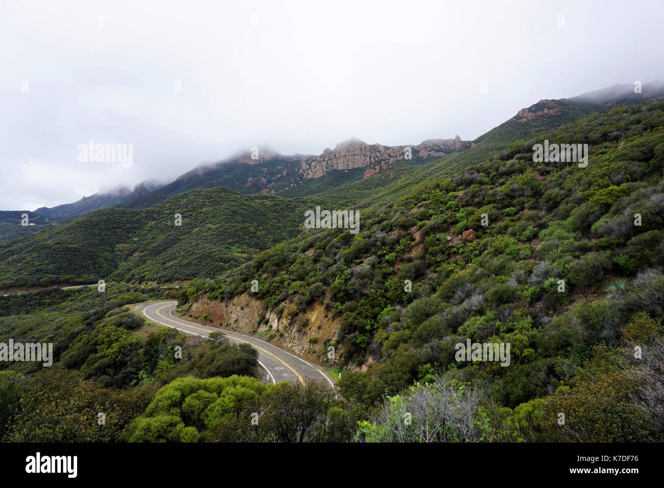 Santa monica mountains hi-res stock photography and images - Alamy