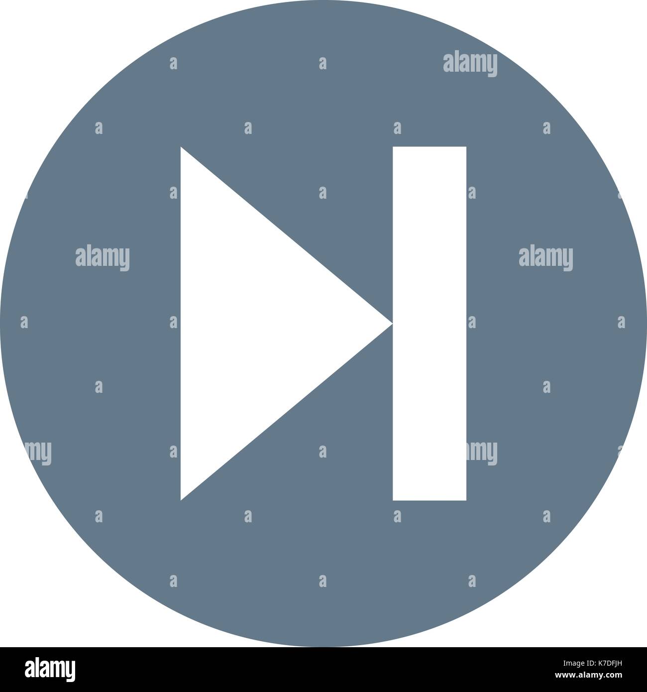 Next track icon vector hi-res stock photography and images - Alamy