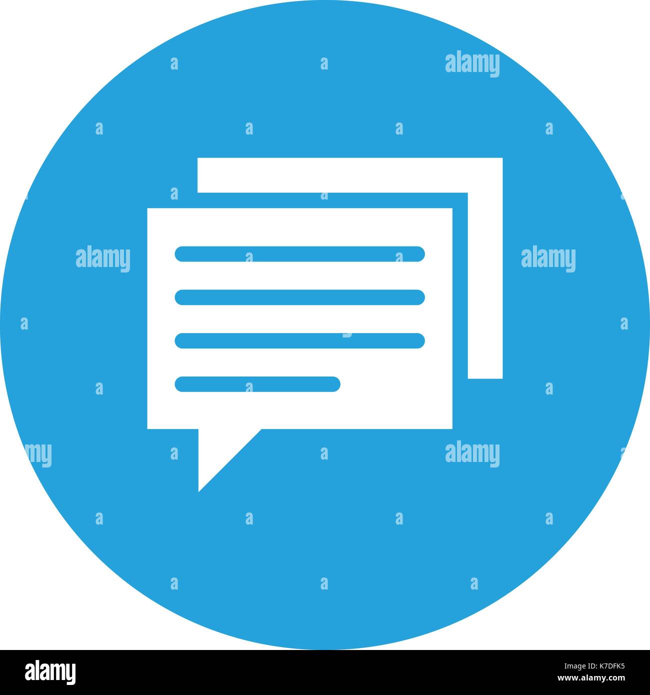 Chat bubbles Stock Vector Images - Alamy