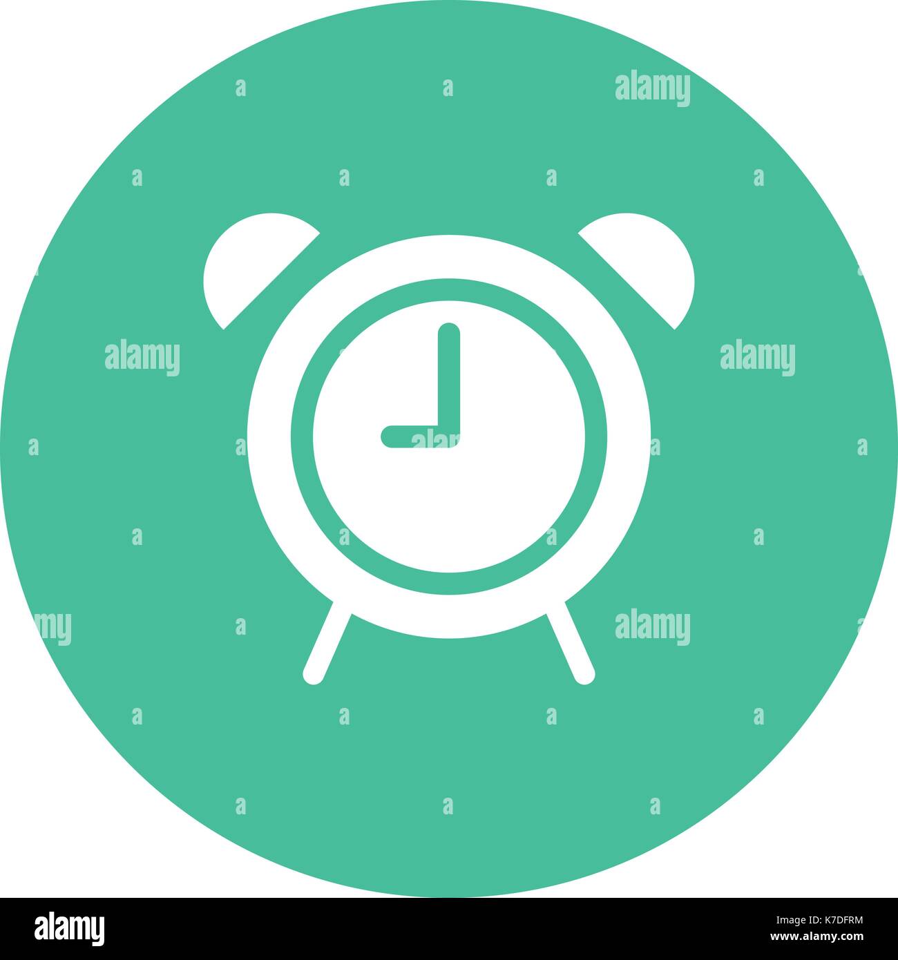 alarm clock icon Stock Vector Image & Art - Alamy