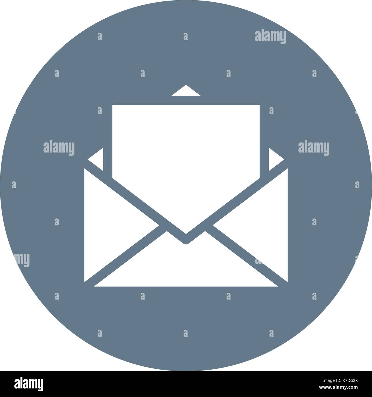 open email message Stock Vector Image & Art - Alamy