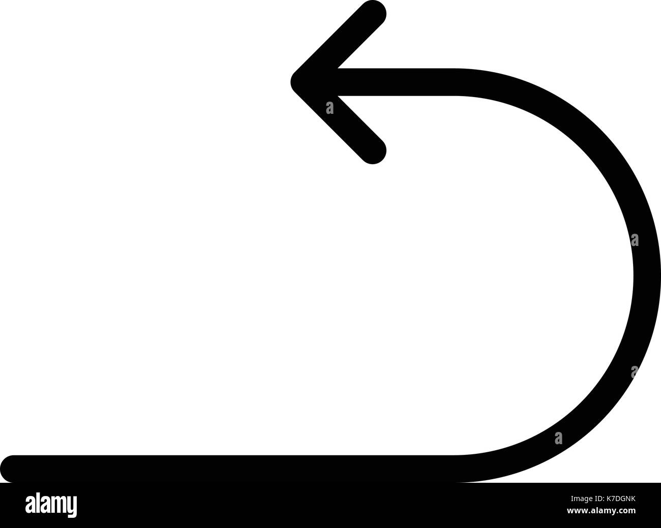 Rewind arrow Black and White Stock Photos & Images - Alamy