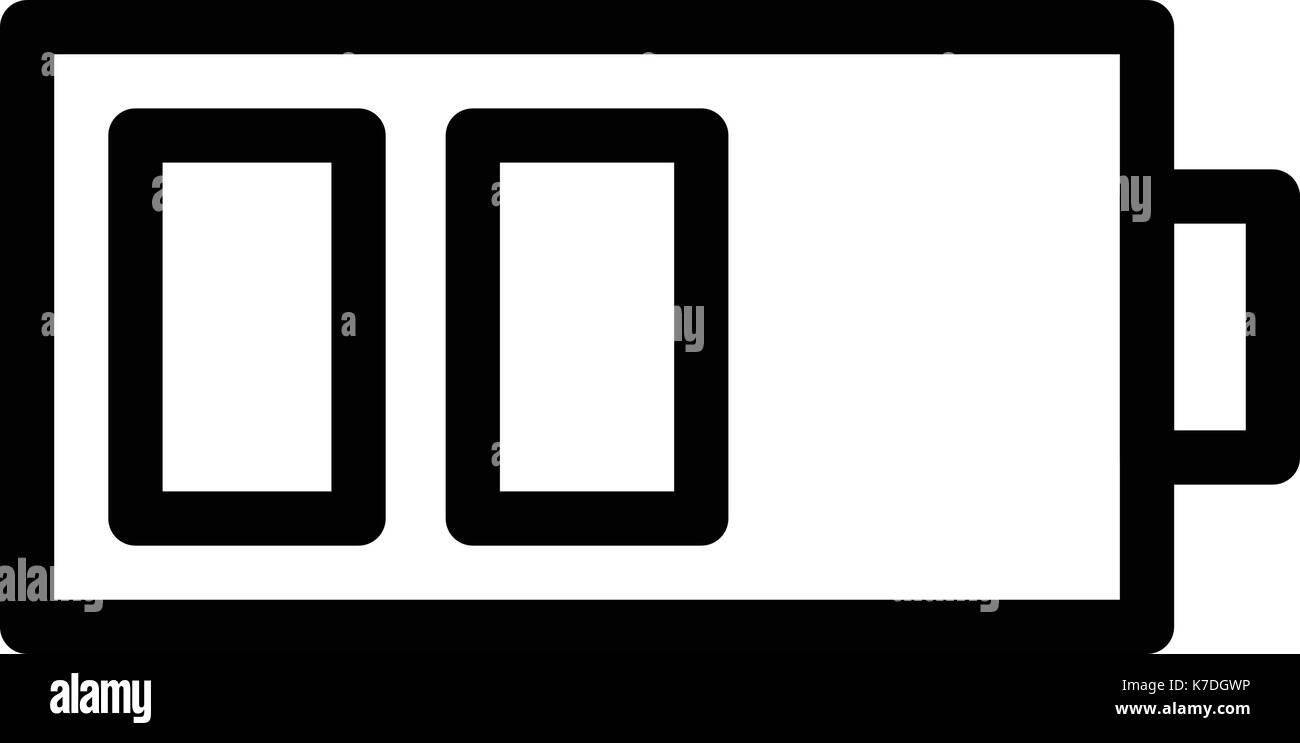 Battery status Stock Vector Images - Alamy