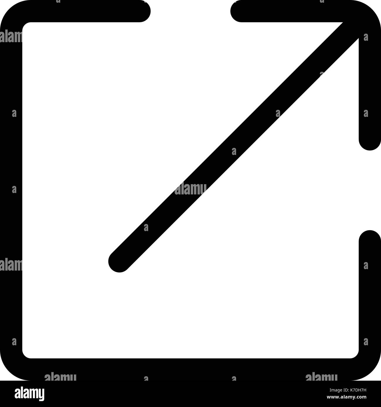 Sentbox icon hi-res stock photography and images - Alamy