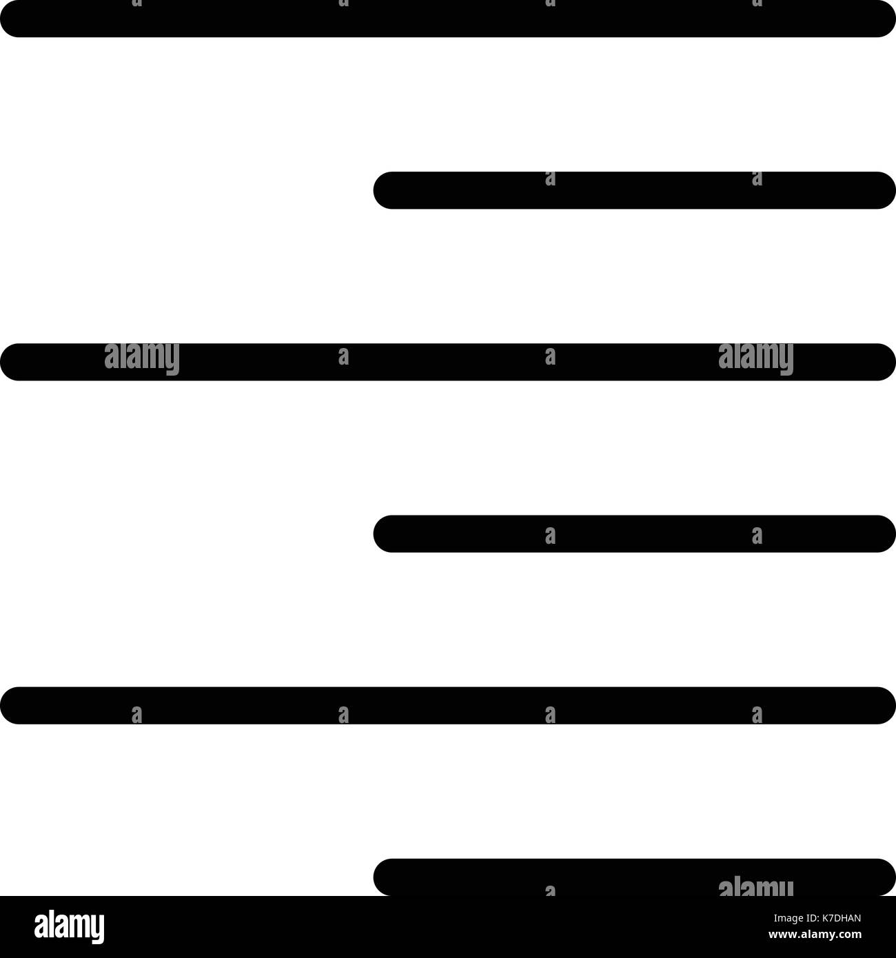 Paragraph vector vectors hi-res stock photography and images - Alamy