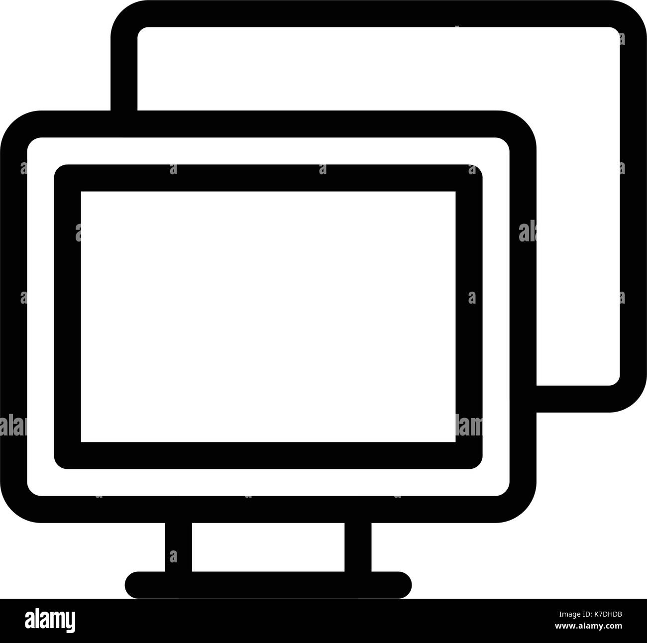 Screen share Stock Vector Images - Alamy