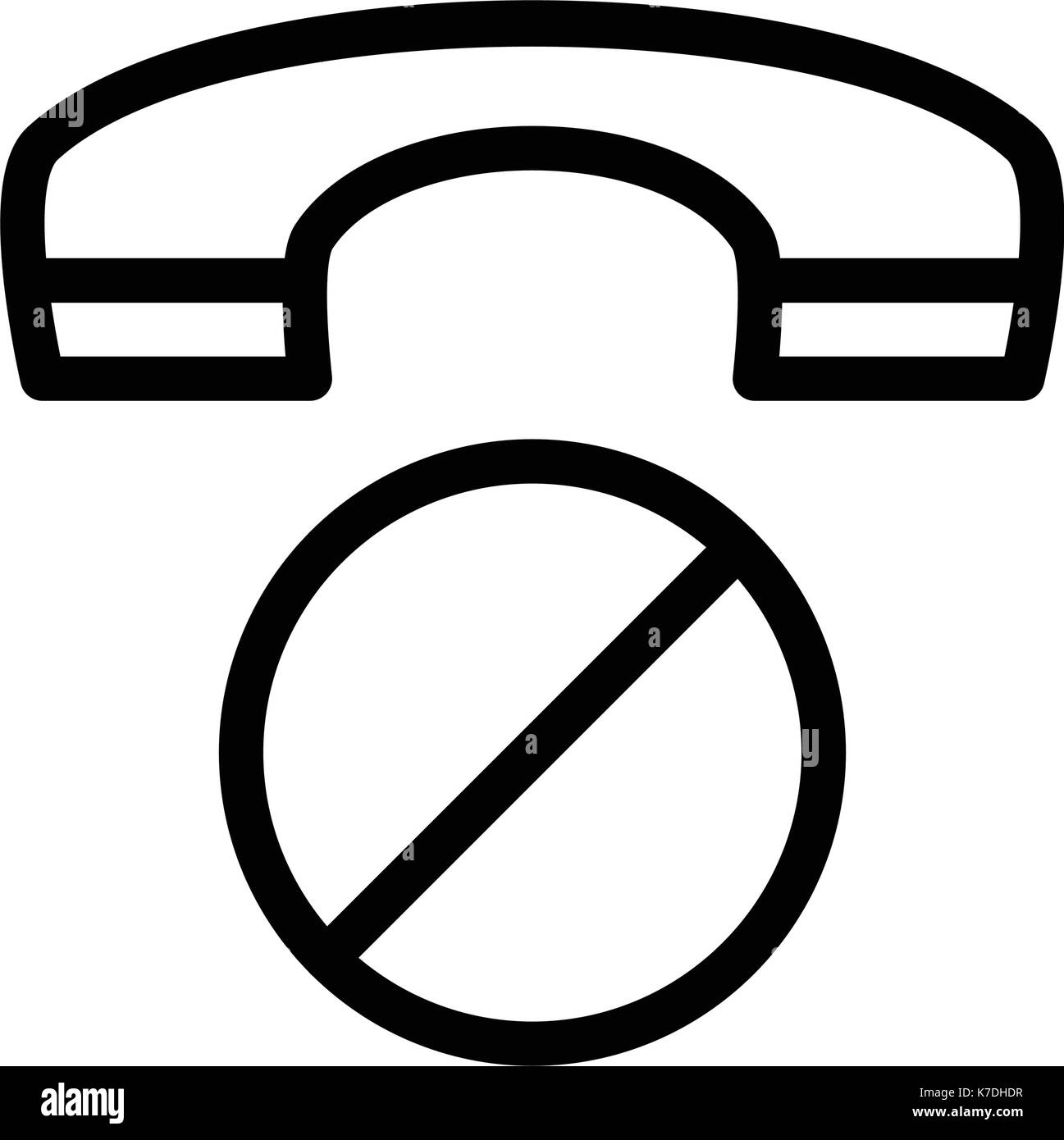 Call block Stock Vector Images - Alamy