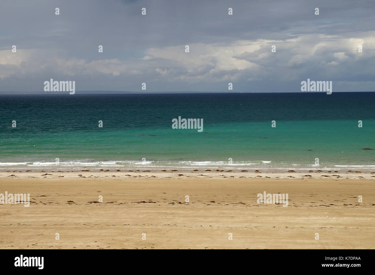 Beach o Pleneuf-Val-Andre in Brittany (France Stock Photo - Alamy