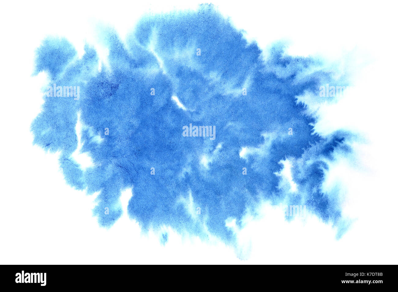 Blue light ink paint hi-res stock photography and images - Alamy