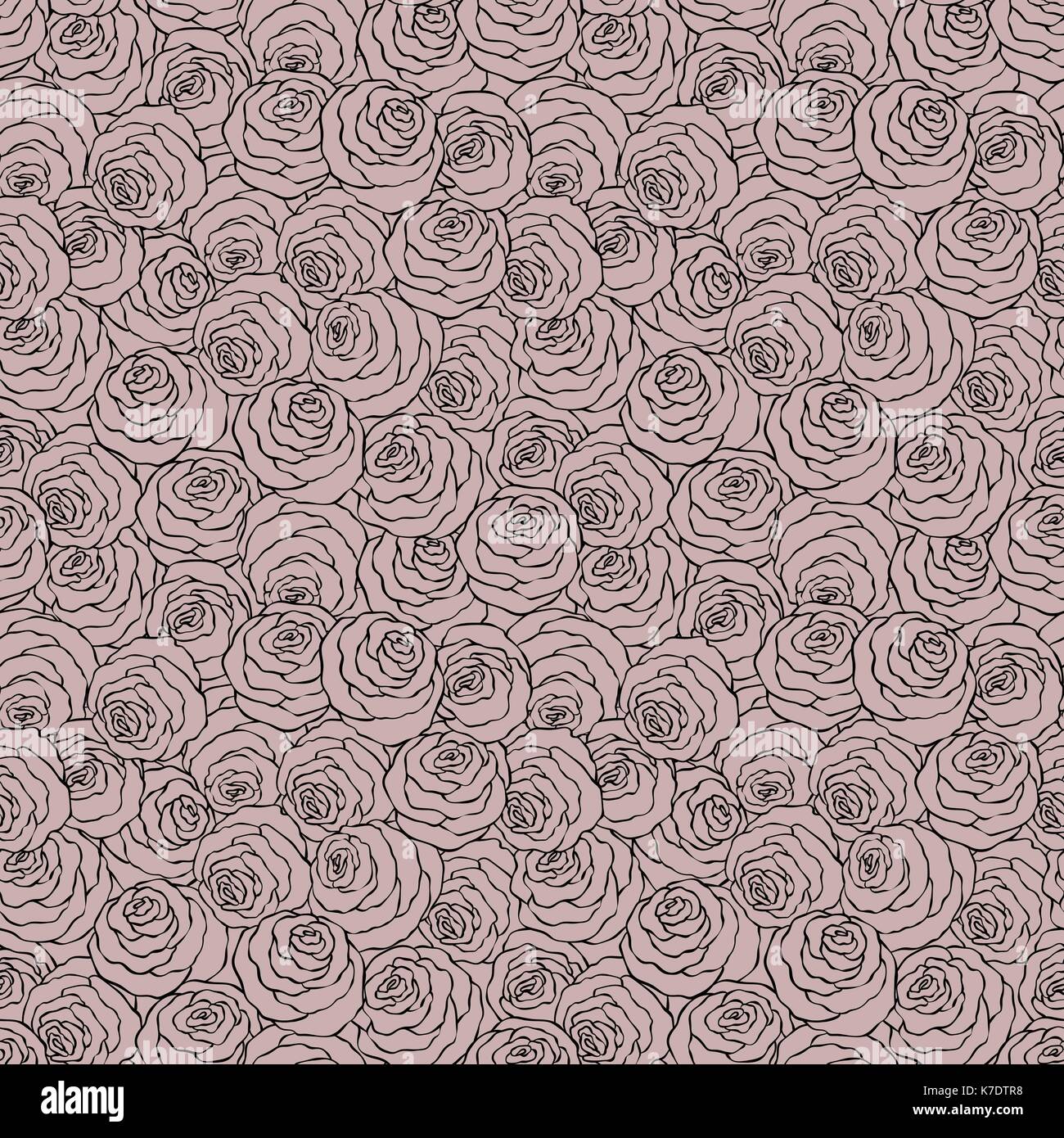 Beige roses Stock Vector Images - Alamy