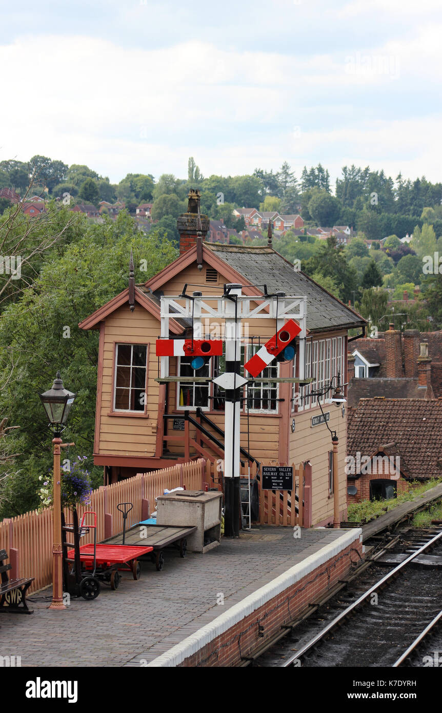 Gwr signal box hi-res stock photography and images - Alamy