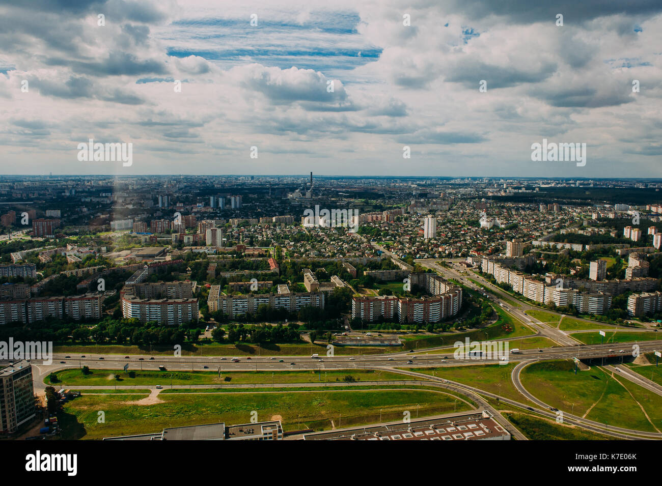 Nature in Belarus. View from helicopter, Minsk Stock Photo - Alamy