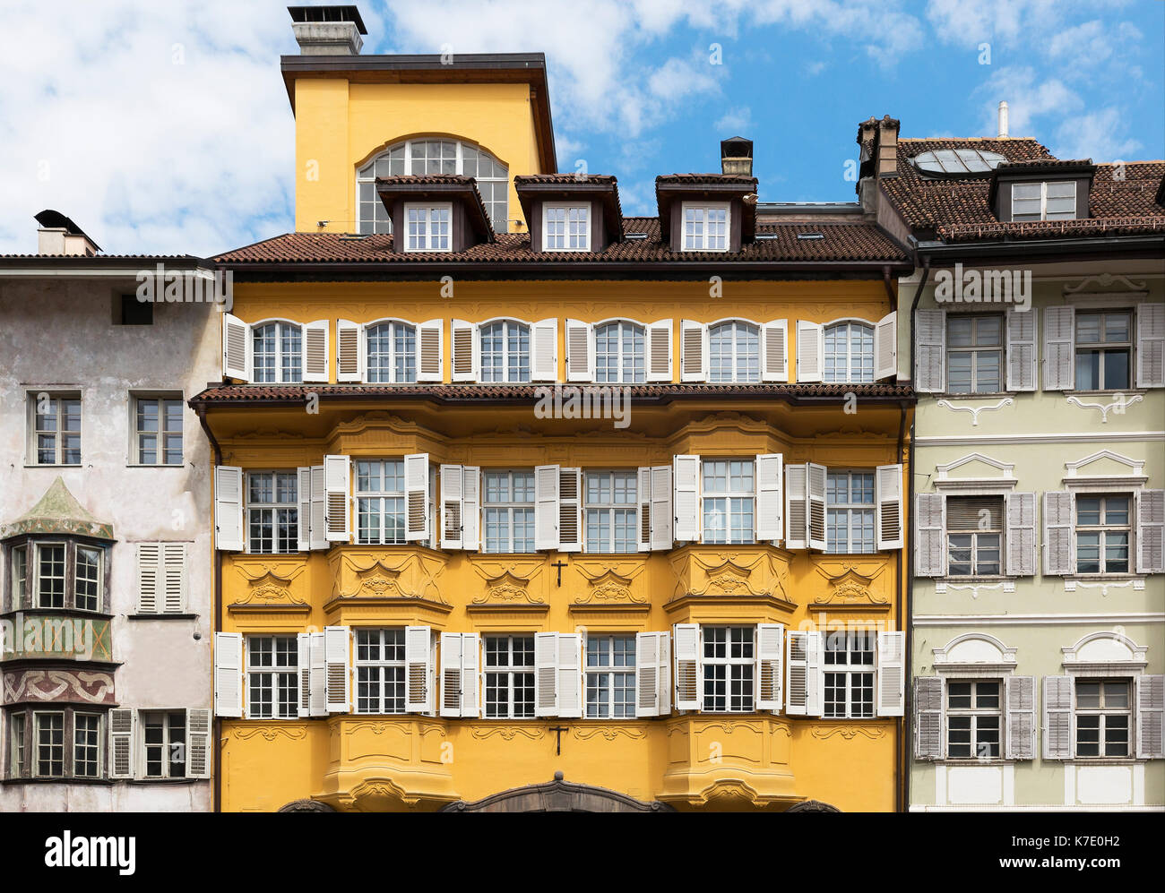 Bolzano old town center hi-res stock photography and images - Alamy