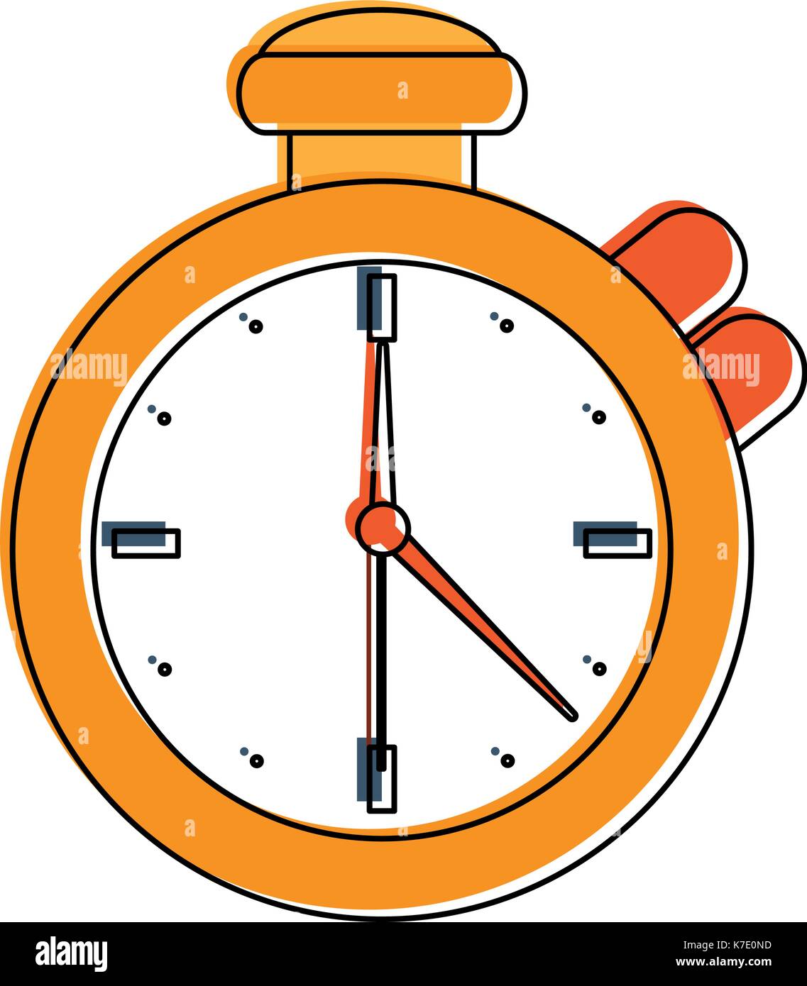 analog chronometer icon image Stock Vector Image & Art - Alamy