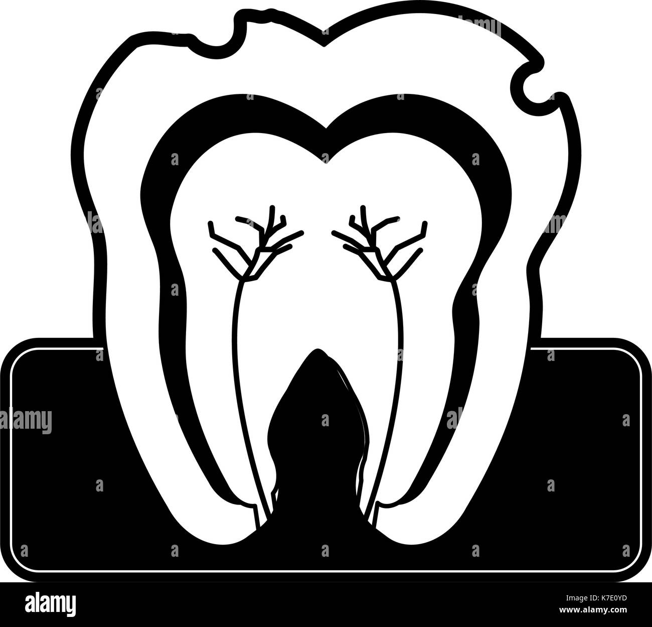 Dental clinic tooth people Black and White Stock Photos & Images - Alamy