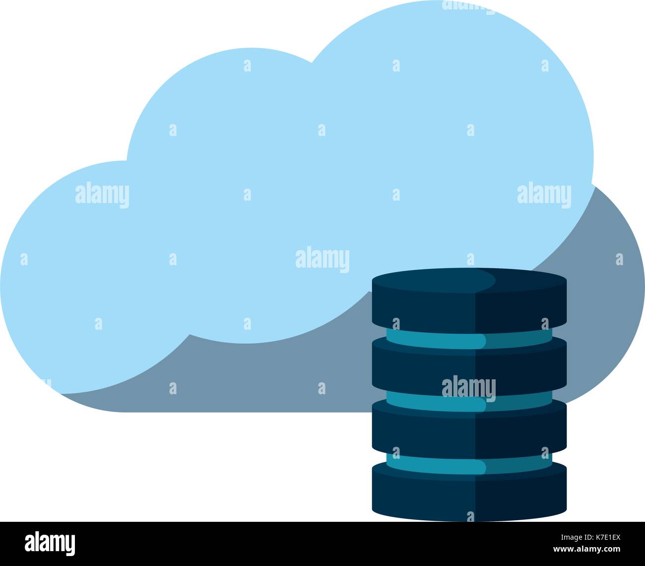 cloud storage icon image Stock Vector Image & Art - Alamy