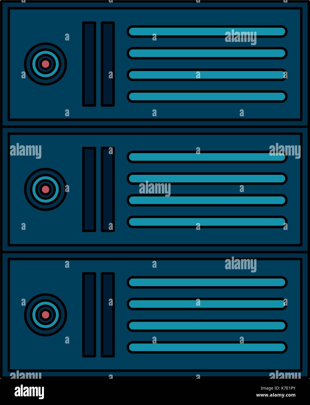 data center server icon image Stock Vector Image & Art - Alamy