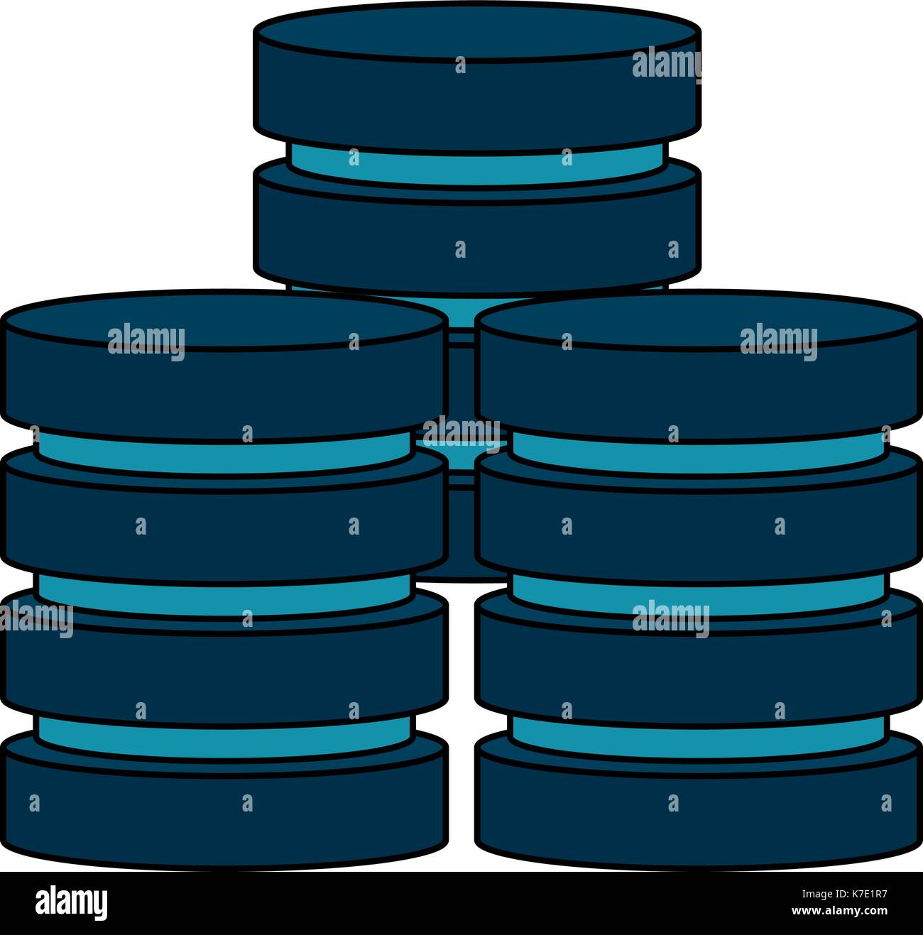 databases data center icon image Stock Vector Image & Art - Alamy