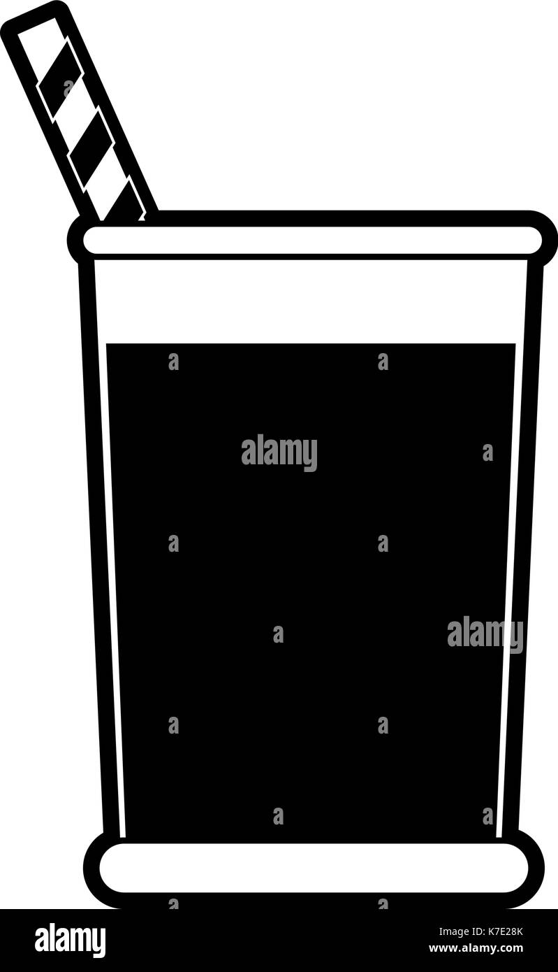 milkshake in glass icon image Stock Vector Image & Art - Alamy
