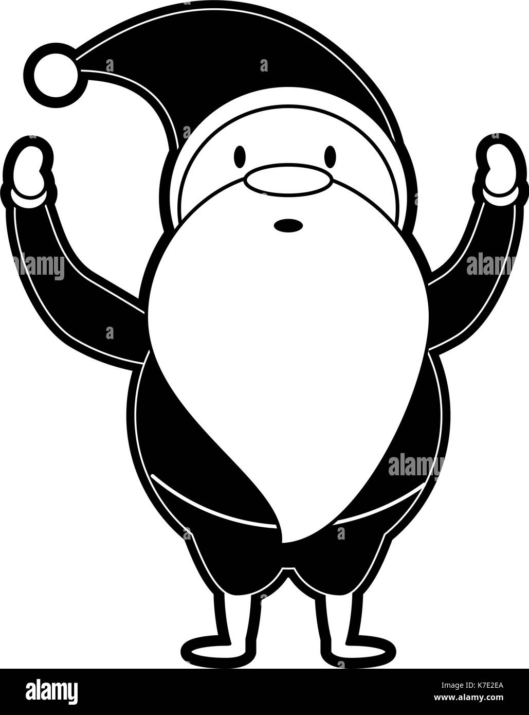 santa claus christmas related icon image Stock Vector Image & Art - Alamy
