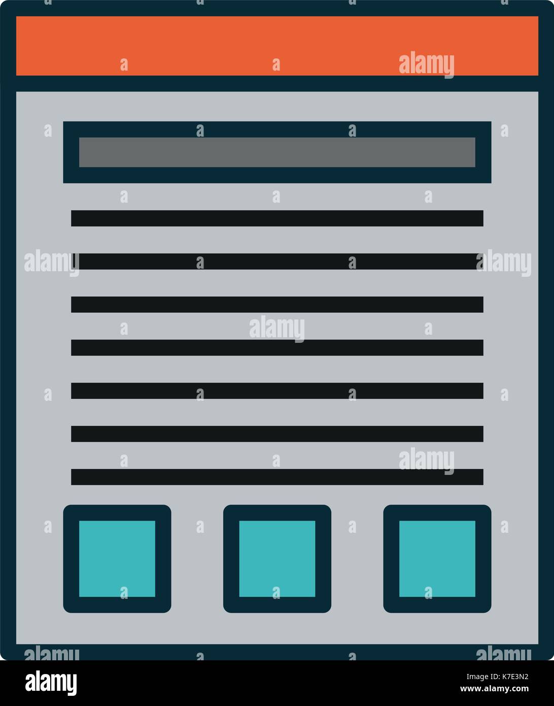 Document lines file internet Stock Vector Images - Alamy