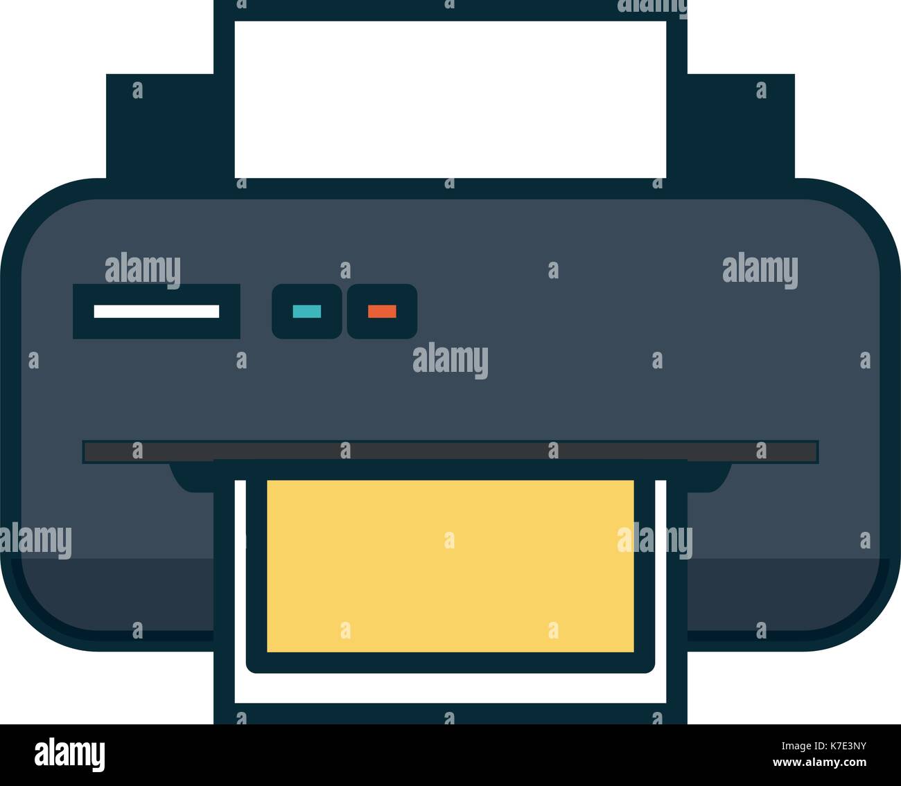 printer printing icon image Stock Vector Image & Art - Alamy