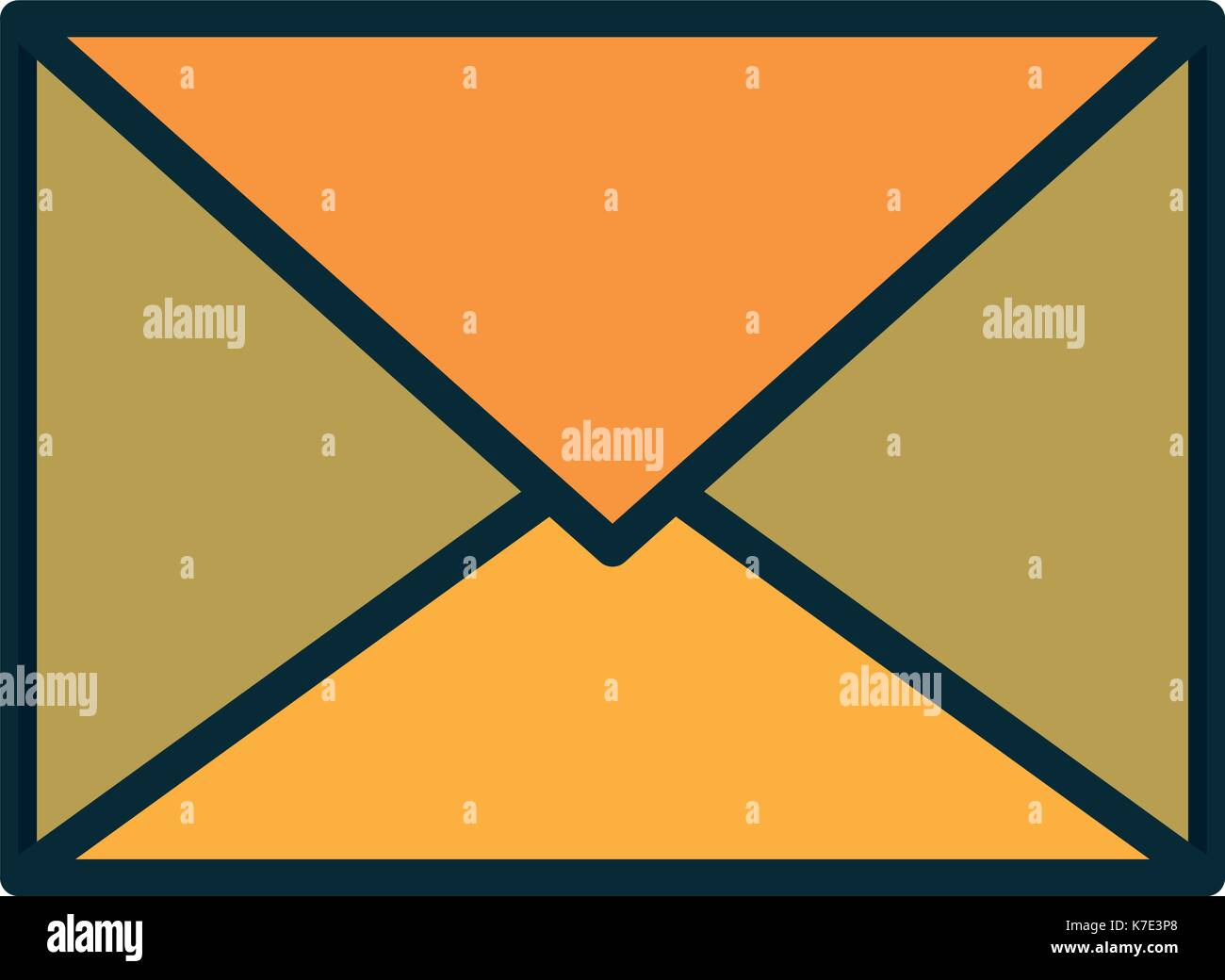 message envelope icon image Stock Vector Image & Art - Alamy