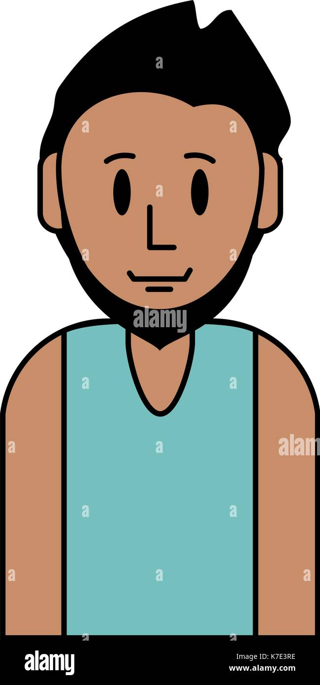young happy man icon image Stock Vector Image & Art - Alamy