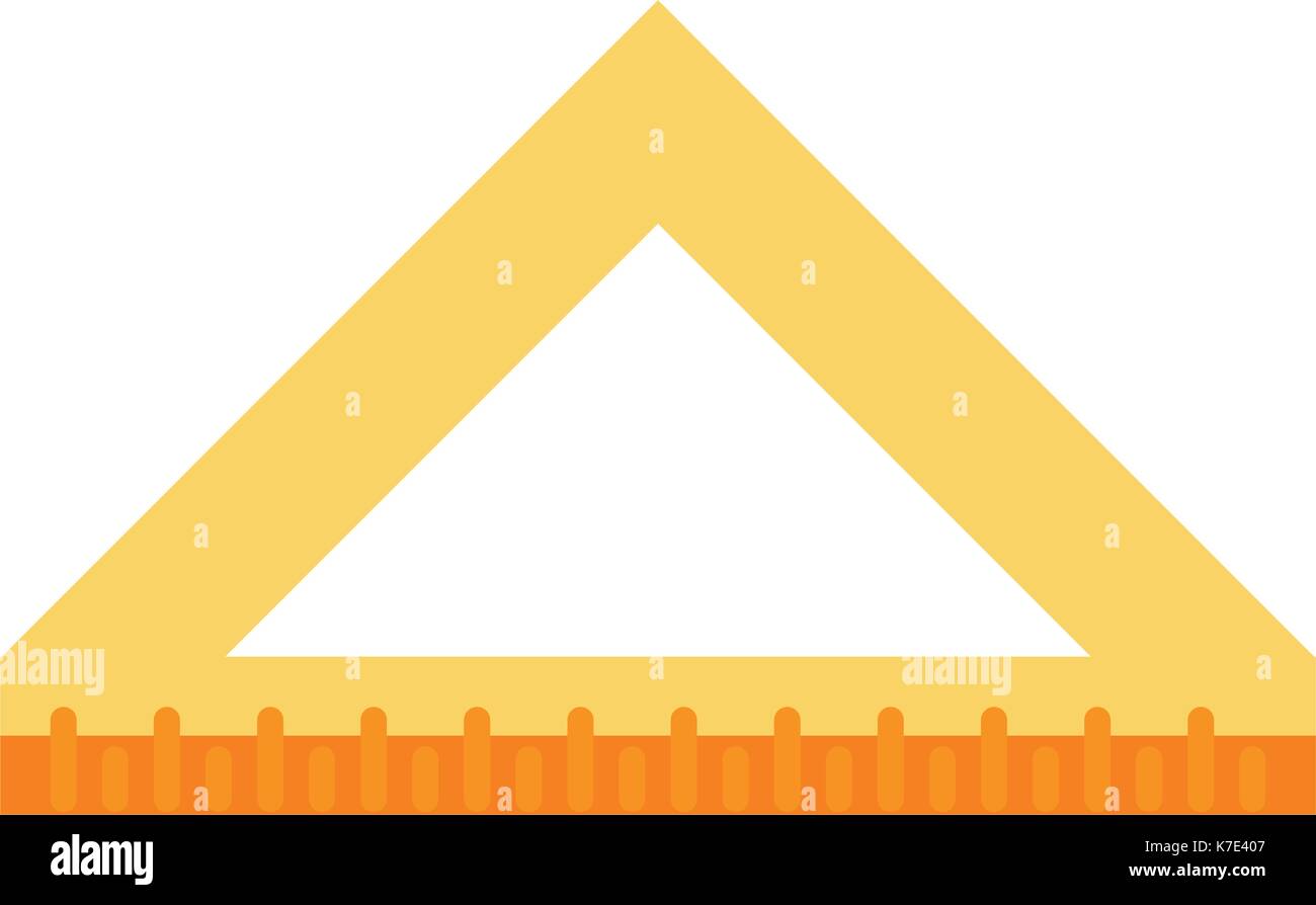 triangle ruler icon image Stock Vector Image & Art - Alamy