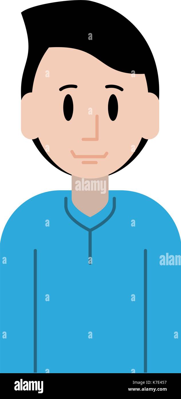 young happy man icon image Stock Vector Image & Art - Alamy