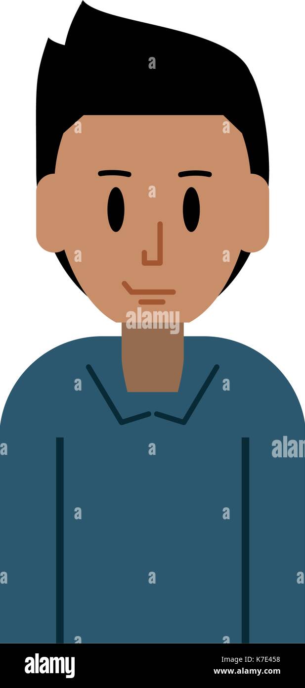 young happy man icon image Stock Vector Image & Art - Alamy
